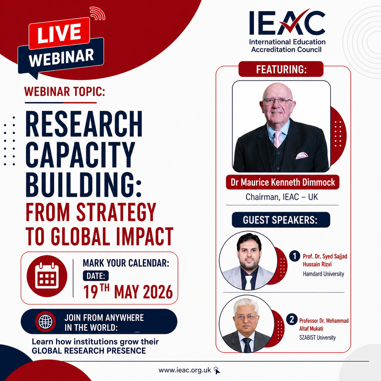 Webinars- IEAC